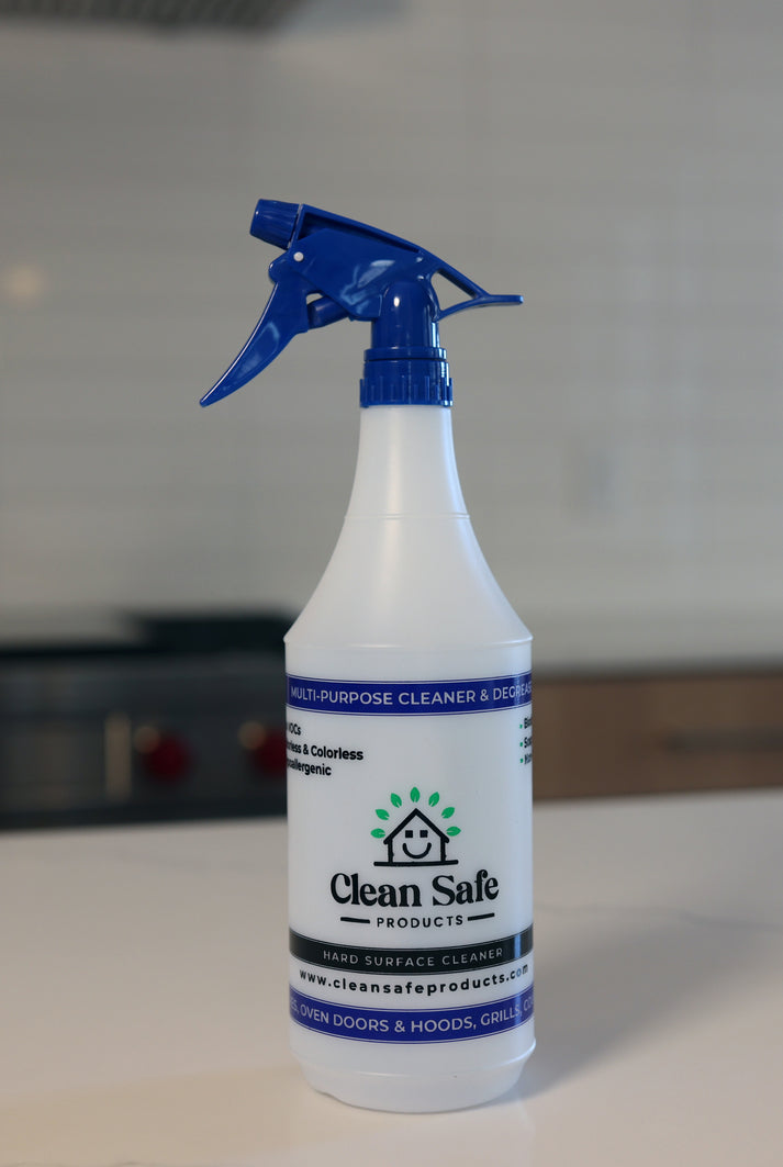 Hard Surface Cleaner Spray Bottle – Clean Safe Products